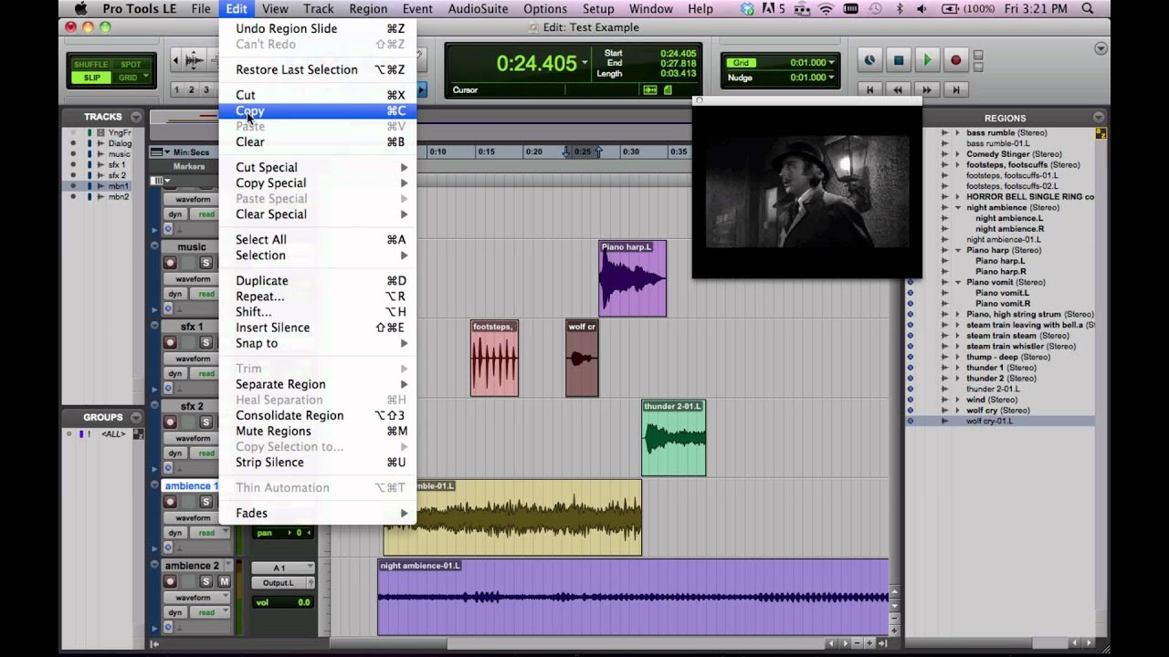 Pro Tools tutorial - solo, mute, splice, markers - YouTube