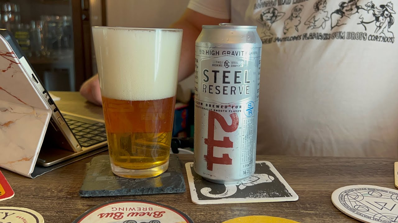 Steel Reserve - Lager - Steel Reserve Brewing Co - 8.1%abv - YouTube