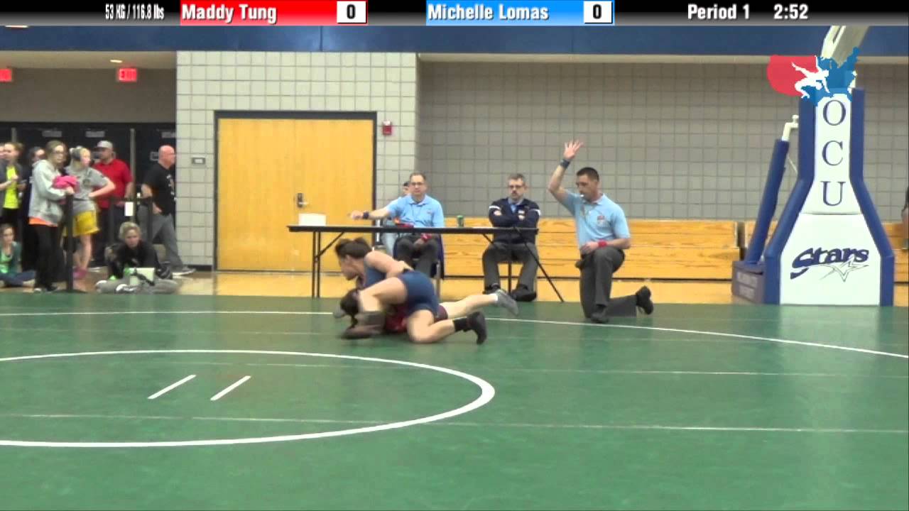 53 KG RR - Maddy Tung (Titan Mercury) vs. Michelle Lomas ...