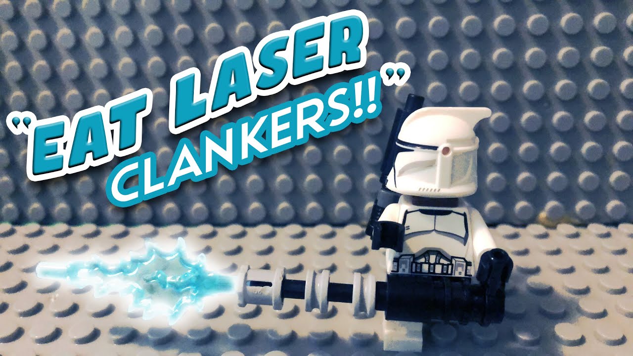 "Eat Laser Clankers!!" A Star Wars Lego Stop Motion - YouTube