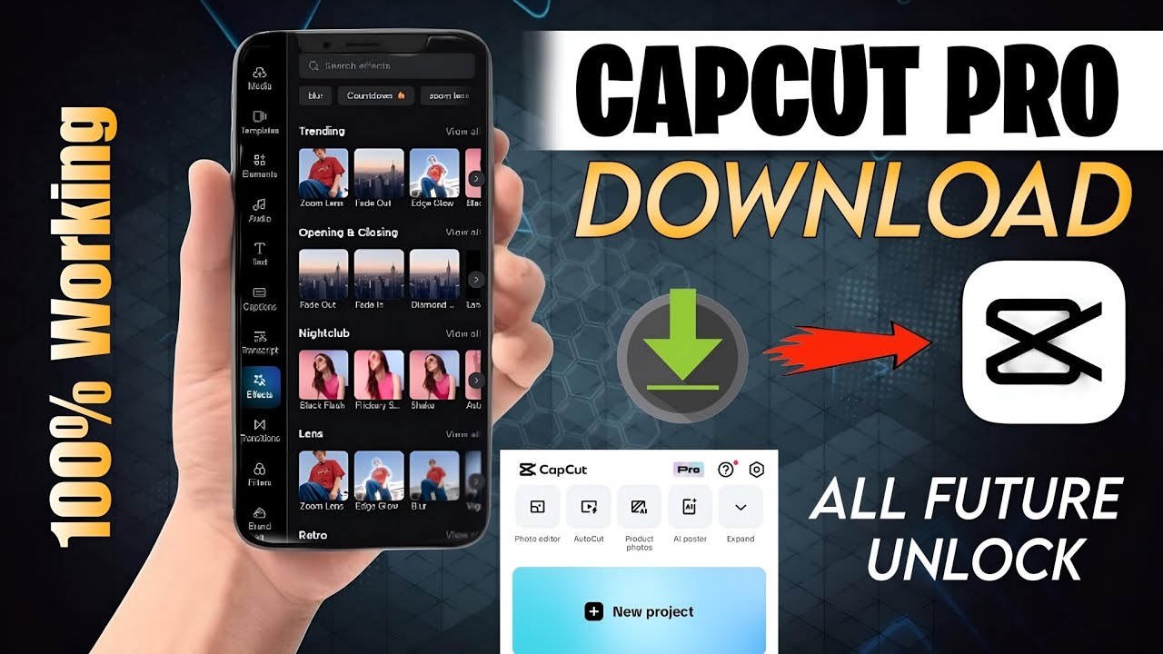 Capcut Pro Download | How To Download Cupcat Pro Mobile And Pc | Saqi ...