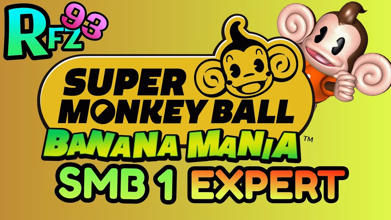 Super Monkey Ball Banana Mania - SMB 1 EXPERT - YouTube