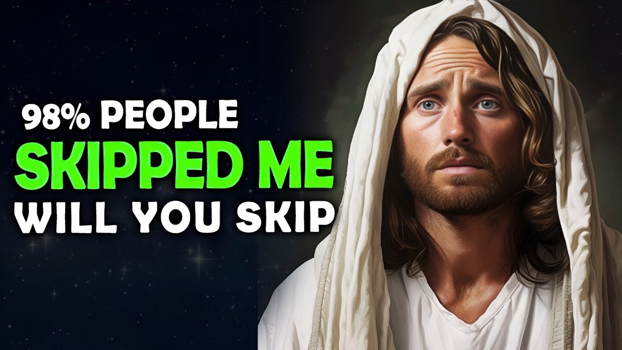 🥺 STOP IGNORING JESUS! God Says | God's Message for You Today | Jesus ...