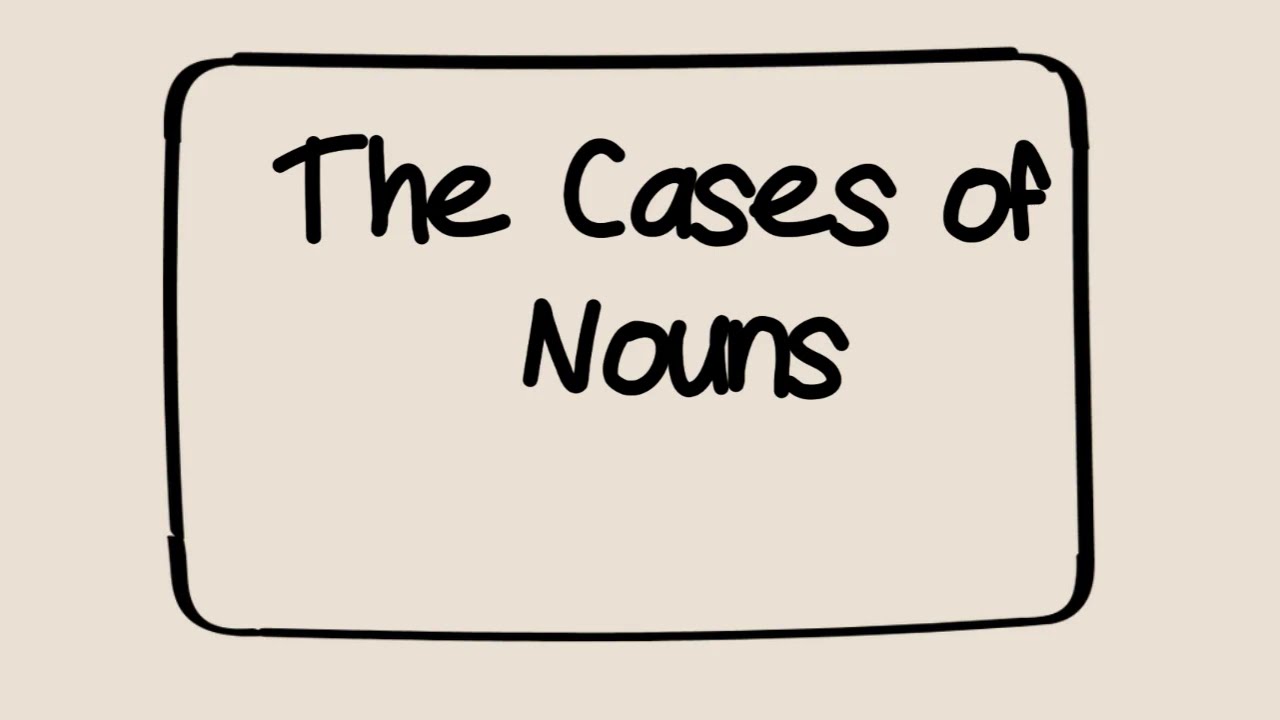 Latin Lesson 1: Nouns (Nominative & Accusative) - YouTube