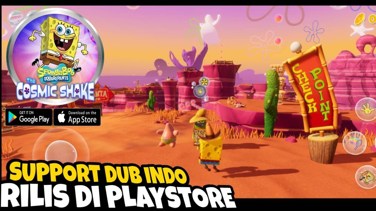 Rilis versi Mobile !!! Support Dub/Sub Indo - SpongeBob - The Cosmic ...