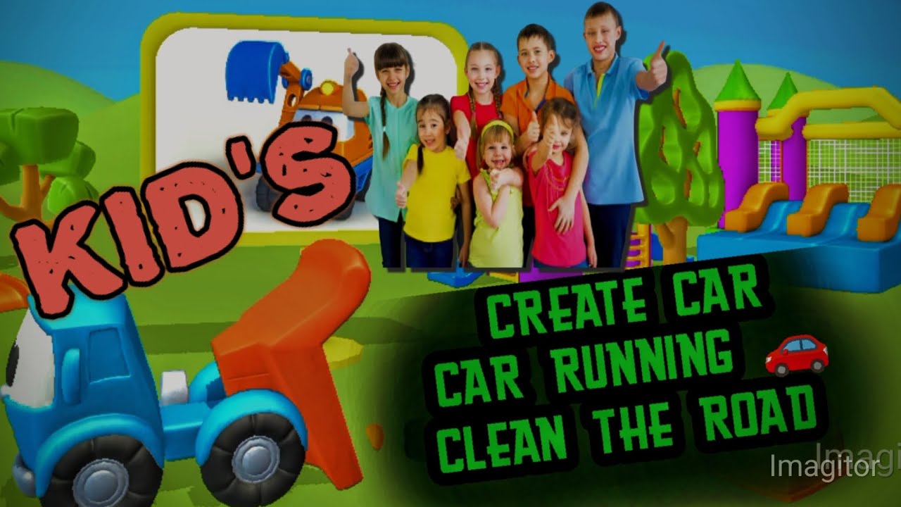Kids Game**"Epic Car Simulator: Create Car, Run & Clean the Streets ...
