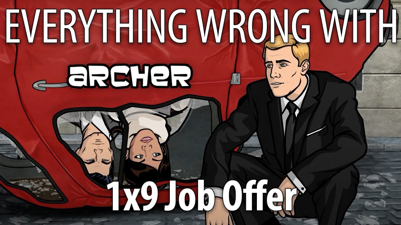 Everything Wrong With Archer S1E9 - "Job Offer" - YouTube