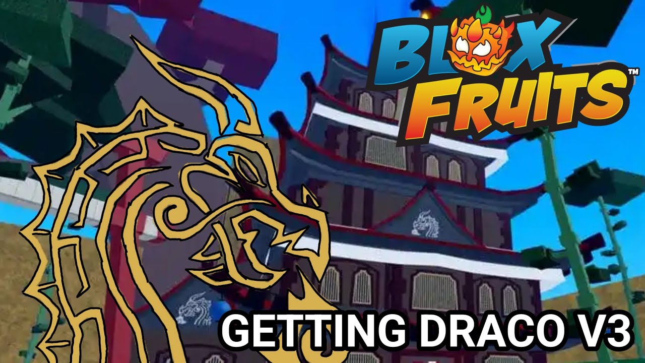 GETTING DRACO RACE V3 | Blox fruits - YouTube