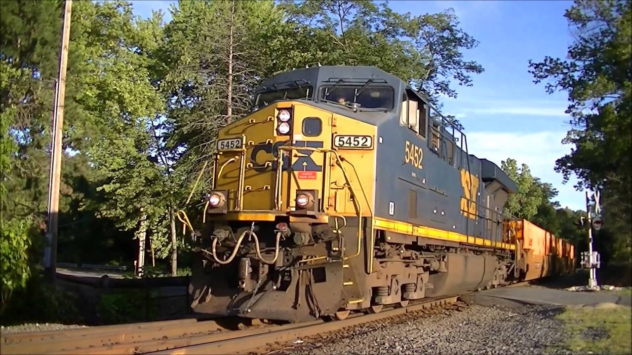 September 2016 Railfanning (CSX Work trains,Main line action and more ...