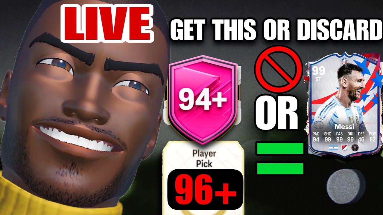 NEW 94+ PICK!!! GIVE ME MESSI - YouTube