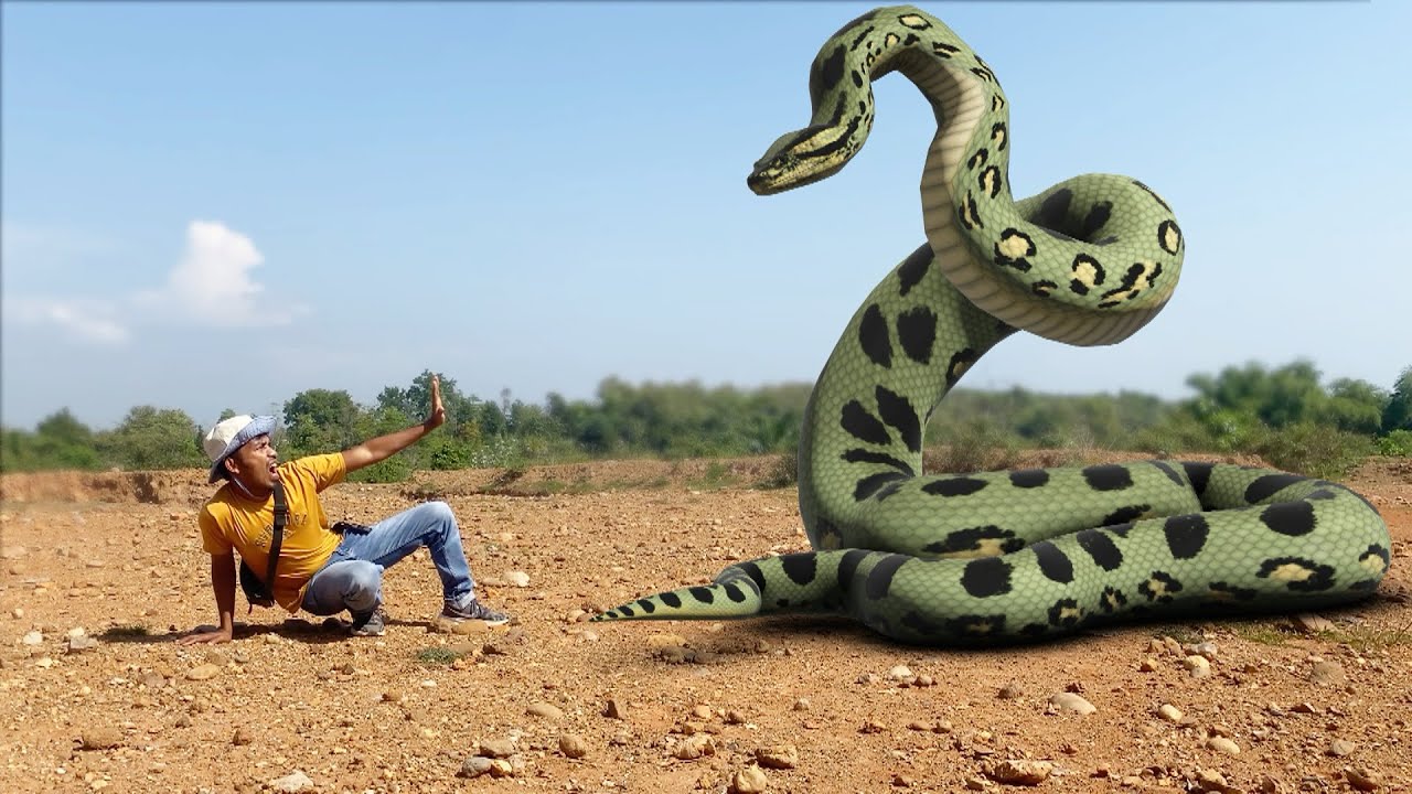 ANACONDA SNAKE IN REAL LIFE ! - YouTube