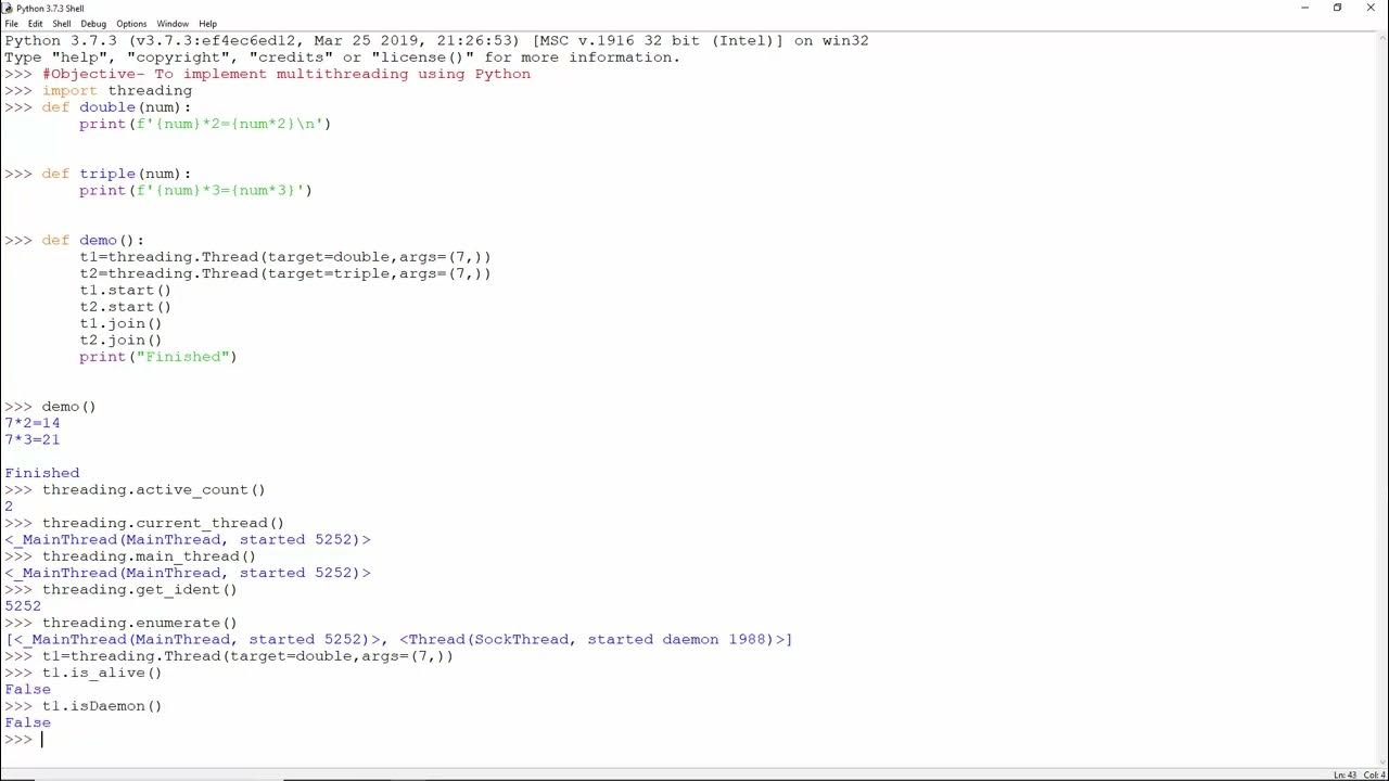Python Multithreading Practical - YouTube