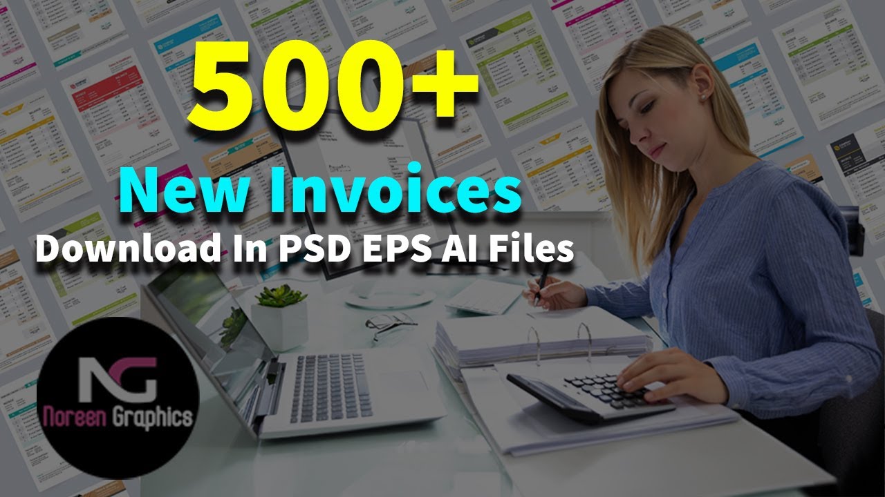 500+ New Invoices Download In PSD EPS AI Files | Noreen Graphics ...