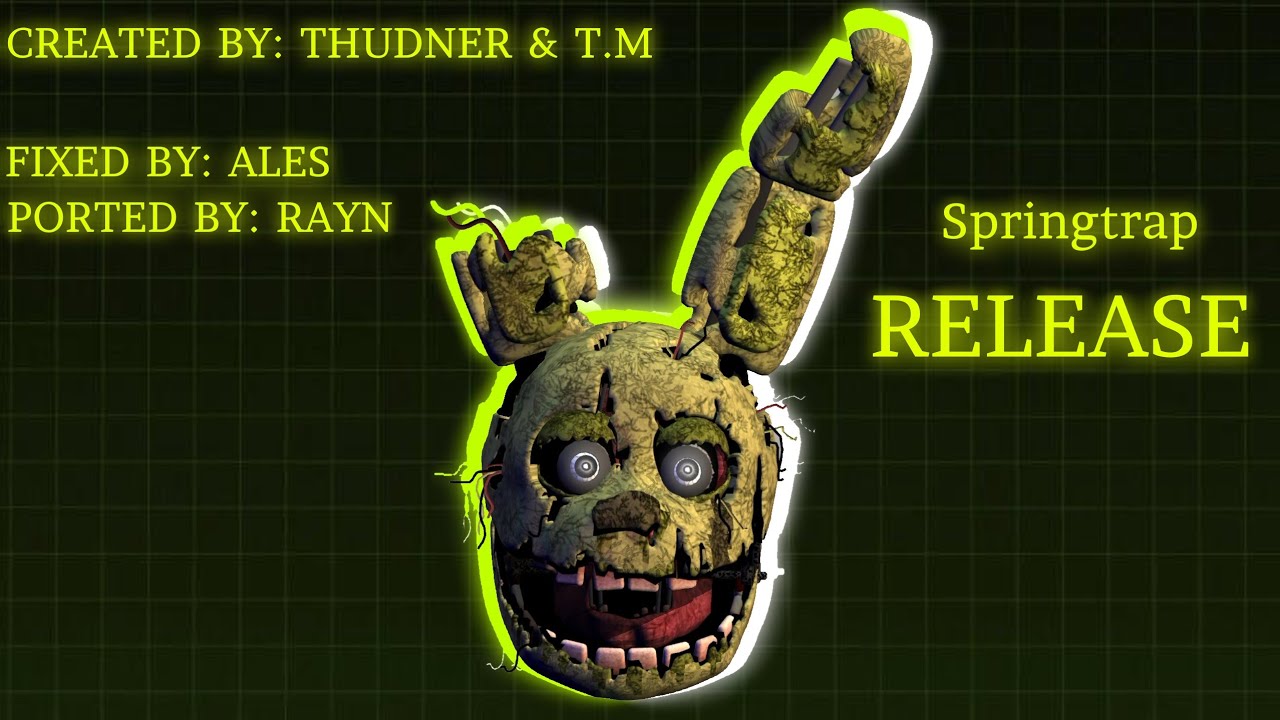 SPRINGTRAP RELEASE - YouTube