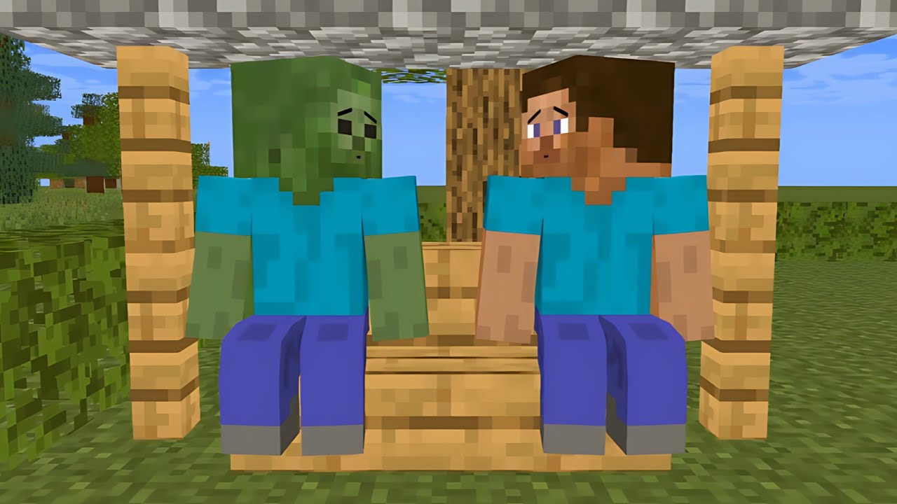 MONSTER SCHOOL : HEROBRINE AND ZOMBIE SAD LIFE (Love Story ...