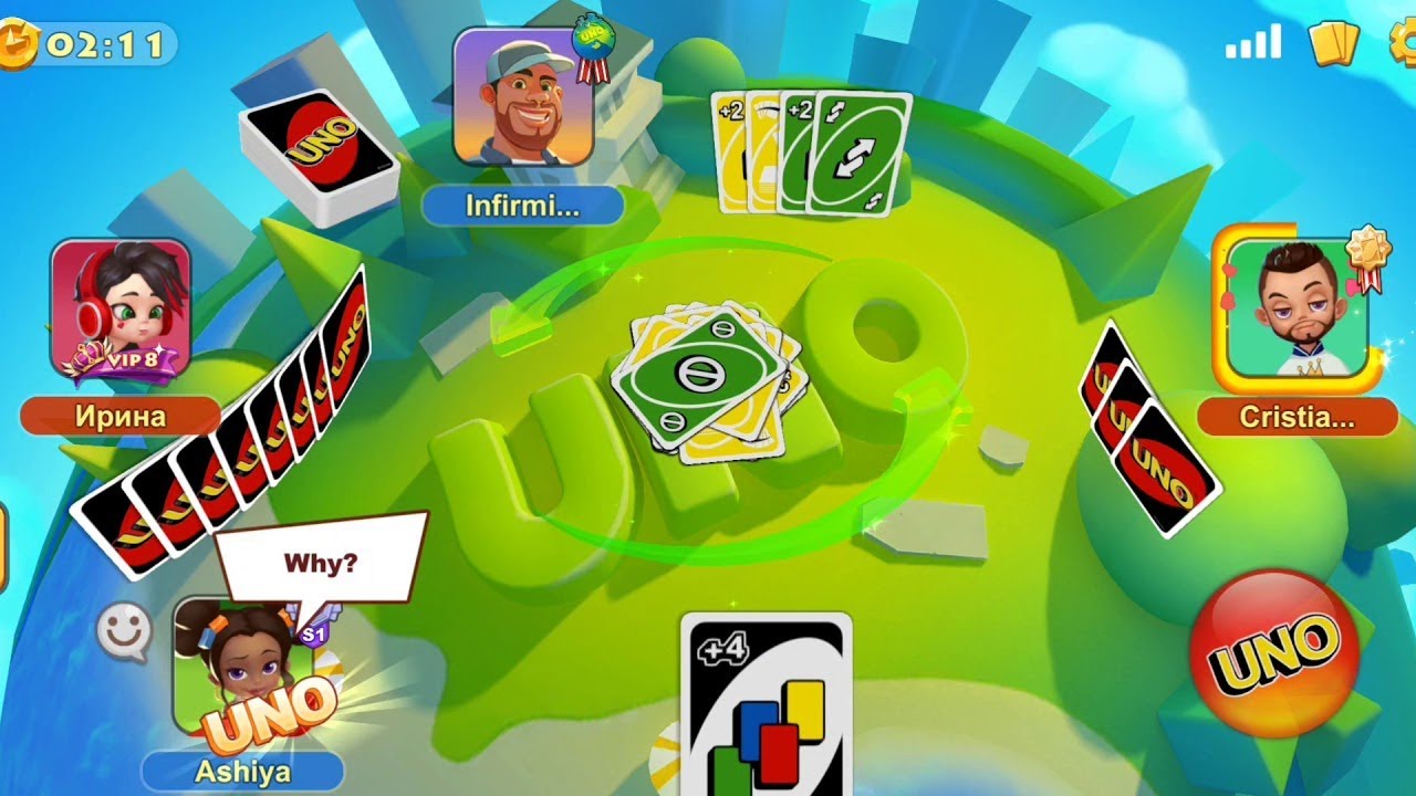 Playing Uno Online - YouTube