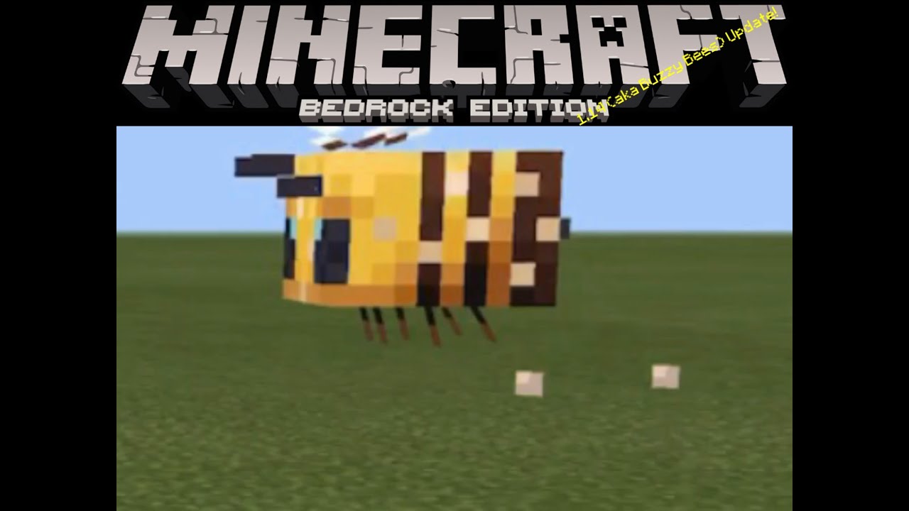 1.14 MCBE Update Showcase! Buzzy Bees! (Minecraft) - YouTube