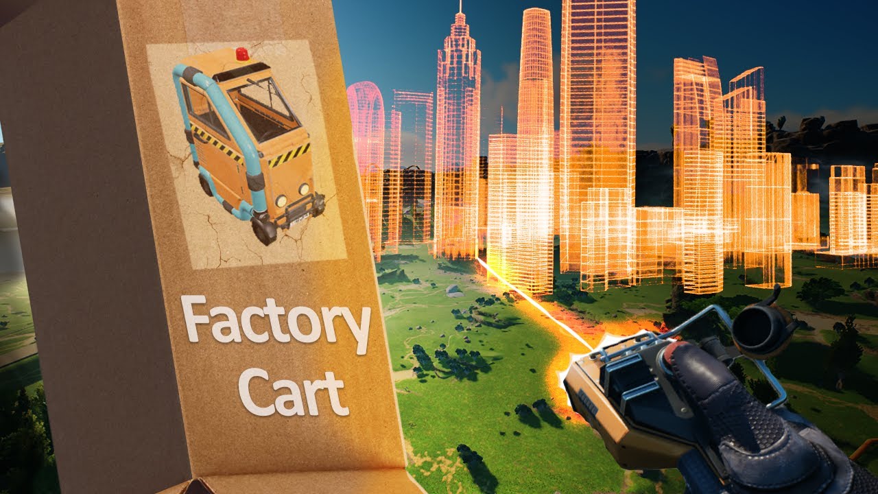 Building a WHOLE CITY for the Factory Cart LIVE! - YouTube