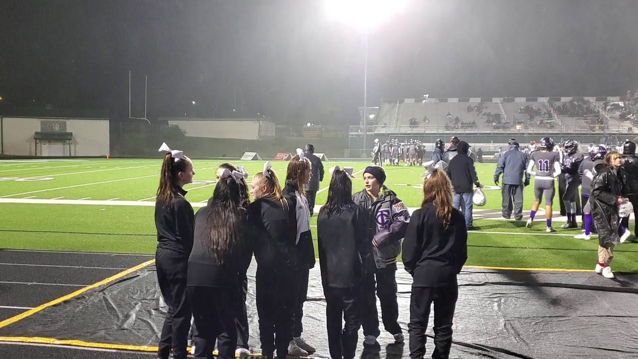 Emily Cheer at HS game - YouTube