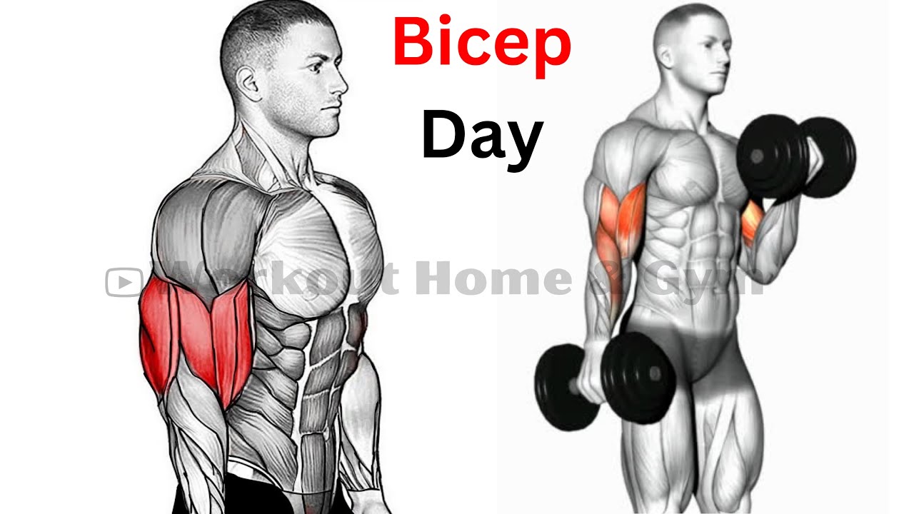 "Ultimate Biceps Blast: 6 Powerful Gym Exercises for Massive Arms ...