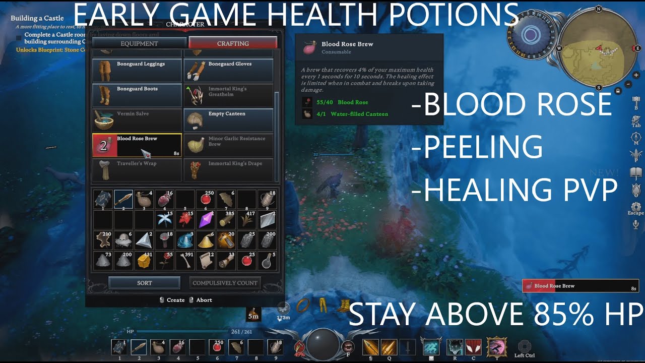 V Rising Beginner Tips - How to Farm Blood Rose for Potions Keeping ...