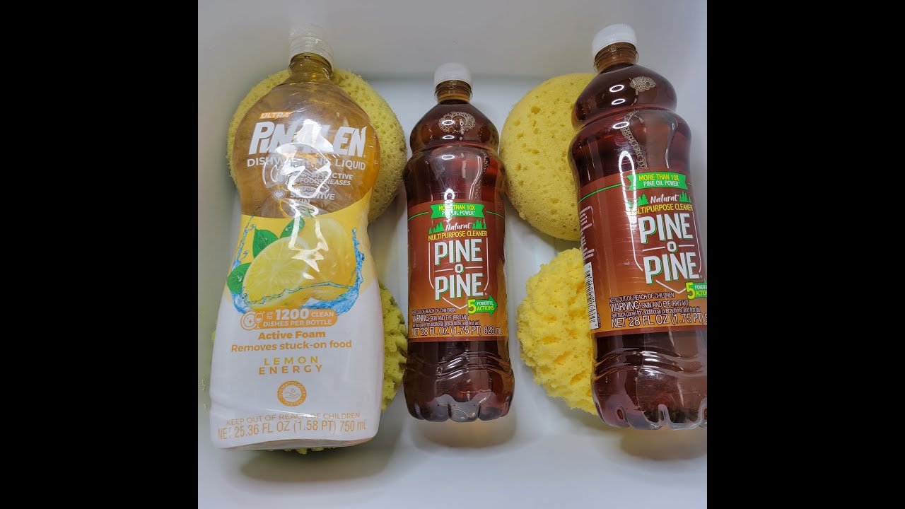 Pine O Pine and Dish Soap! Simple mix and Delicious Rinse! - YouTube