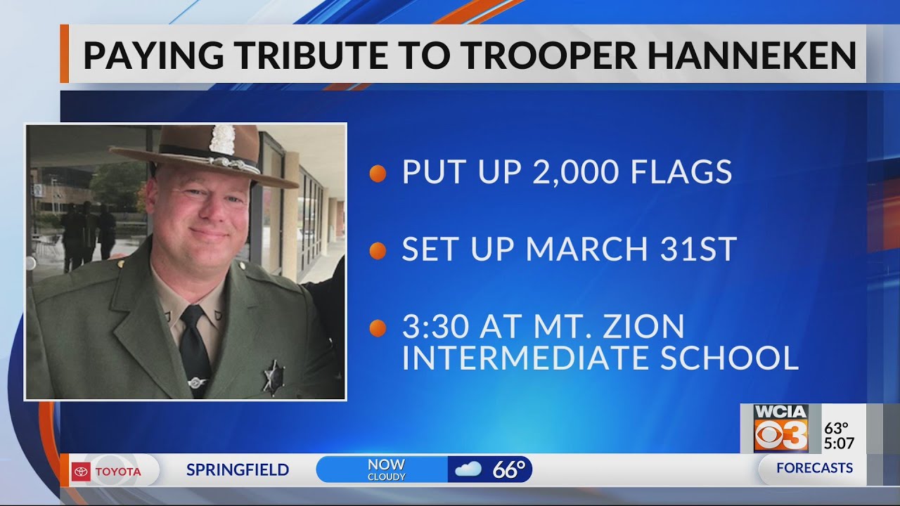 Group looks for volunteers to pay tribute to Trooper Hanneken - YouTube