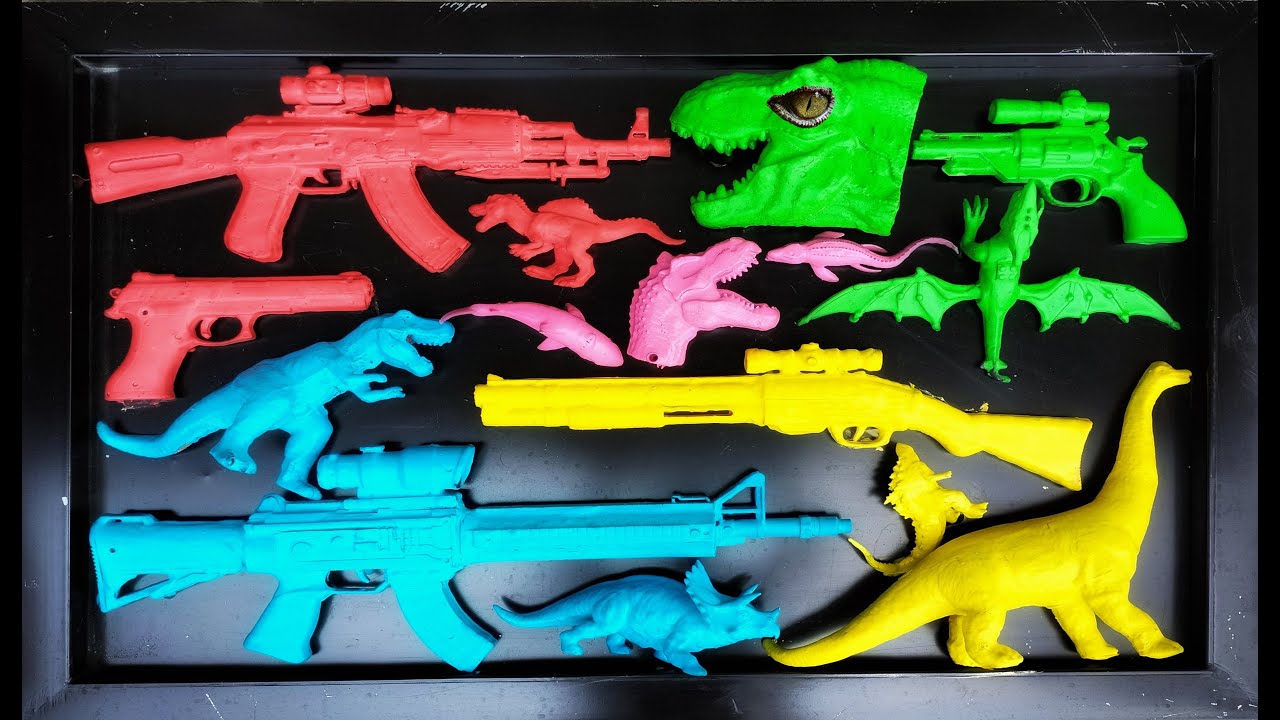 Cleans Sniper Rifles, Shotgun, AK47, Glock Pistol, M16 Gun, Mouser Gun ...