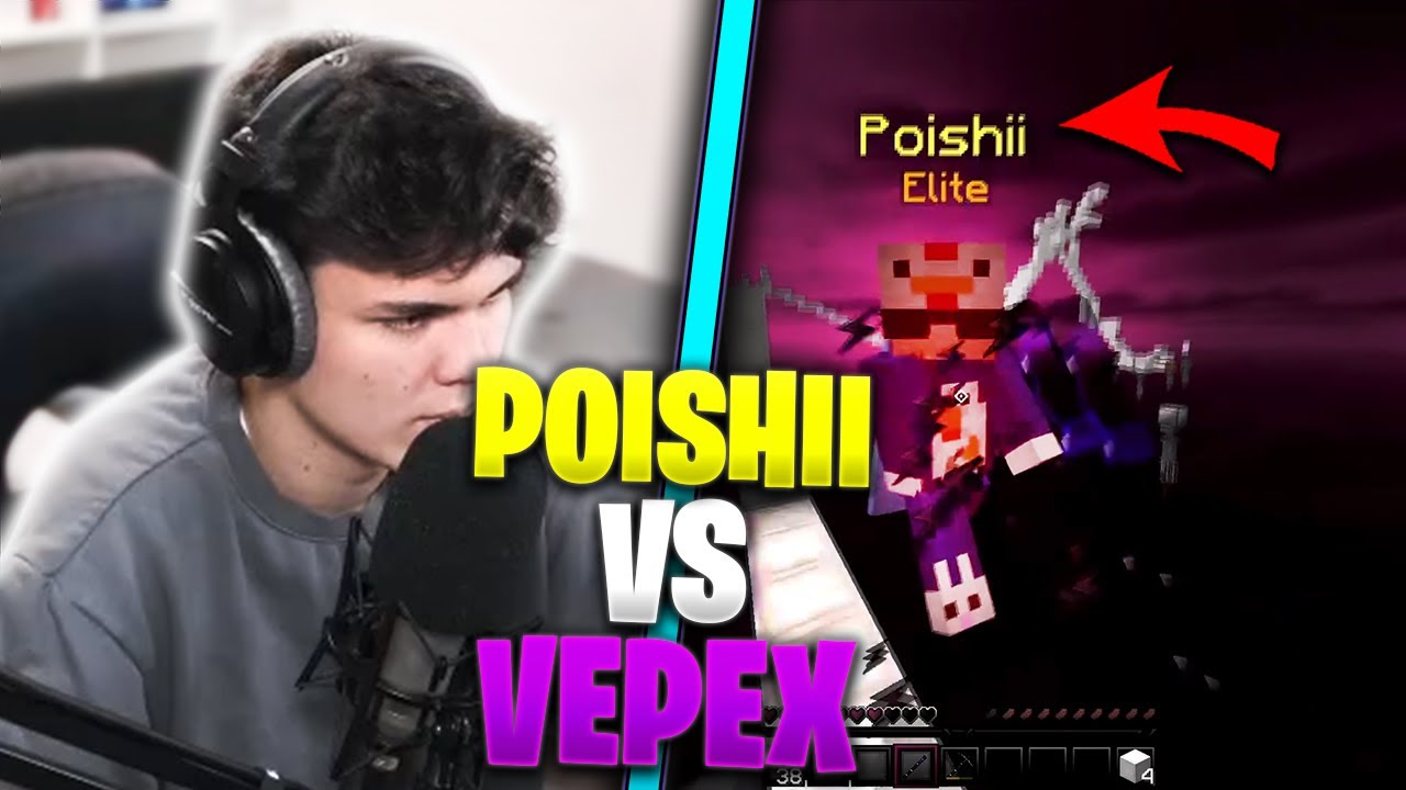 Poishii vs Vepex 😱 ... HACKT VEPEX? | Bezge Reaktion - YouTube