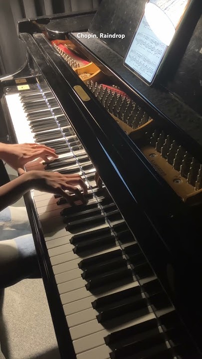 felt like playing it on a rainy day | Chopin, Raindrop #pianoforfun ...