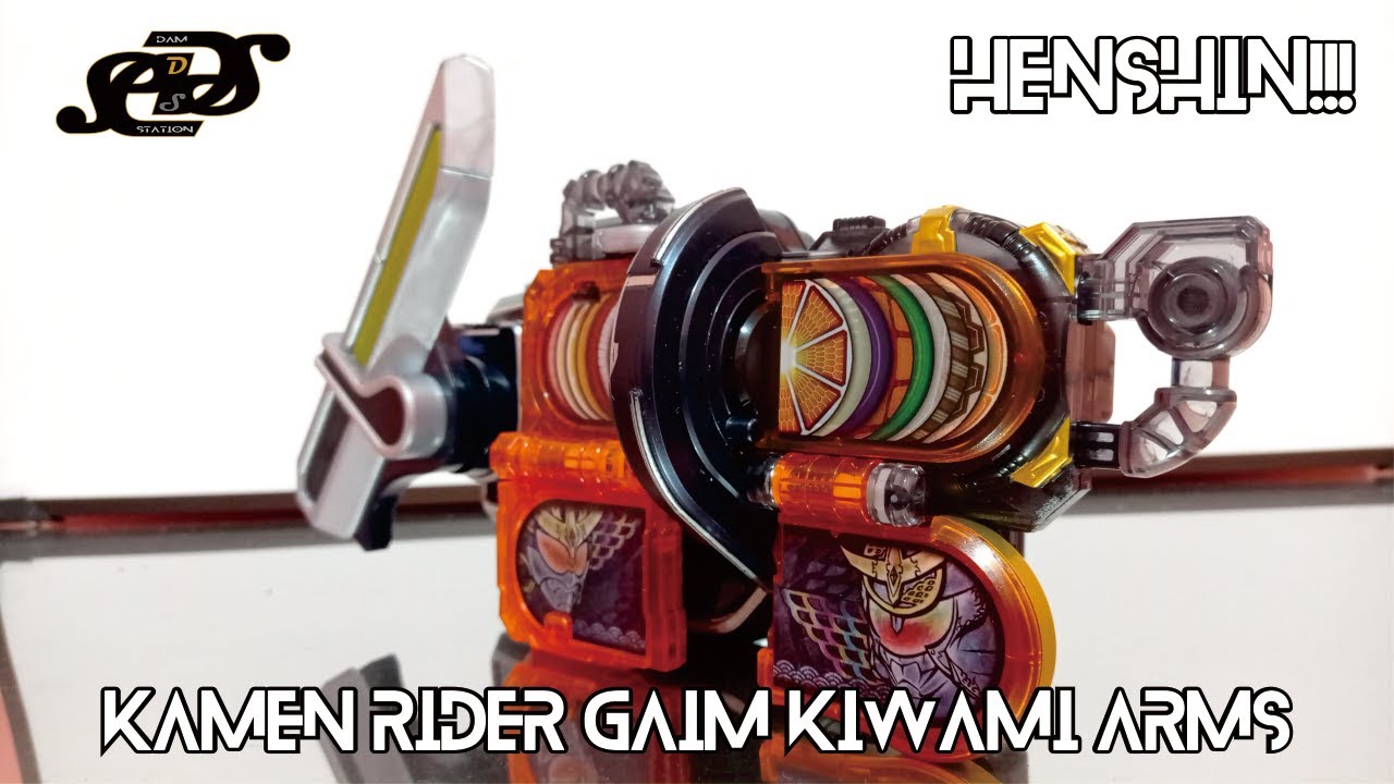 Henshin!!! Kamen Rider Gaim Kiwami Arms (DX Kiwami Lockseed) - YouTube