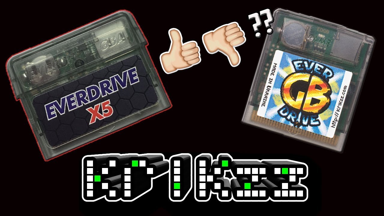Everdrive X5 and Everdrive GB review plus Unboxing - YouTube