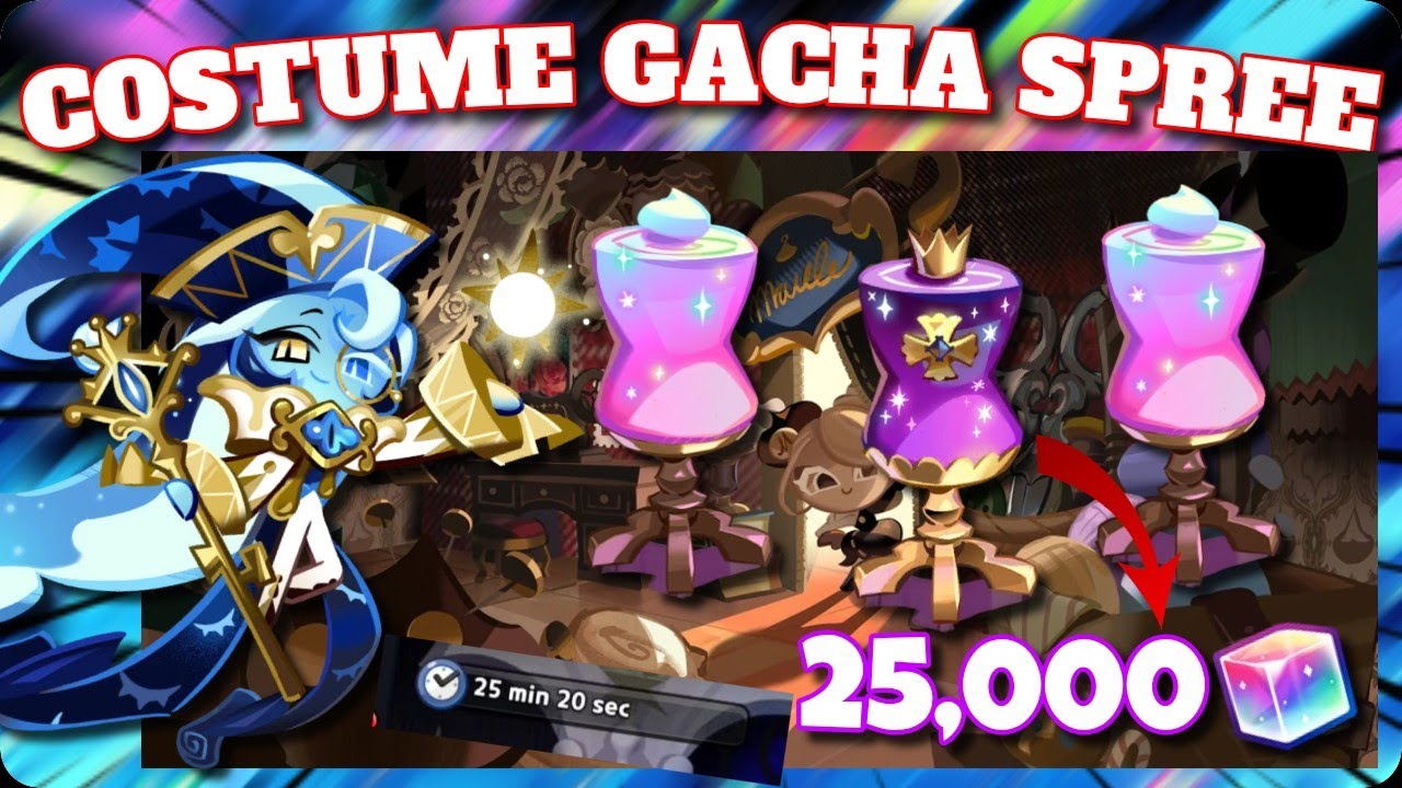 25K RAINBOW CUBES GACHA SPREE FOR SHADOW MILK & PURE VANILLA! | Cookie ...