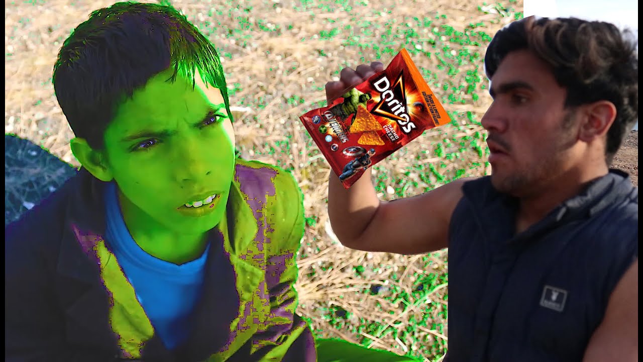 I WANT SUMO | Doritos Commercial Hulk transformation in real life - YouTube