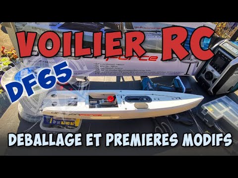 VOILIER RC : DF65 Joysway Unbox-Déballage et premières modifs - YouTube