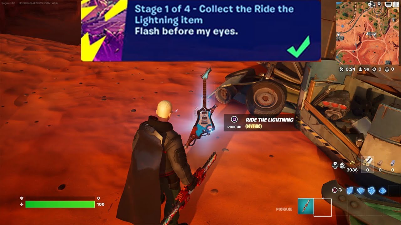 How to EASILY Collect the Ride the Lightning Item in Fortnite locations ...