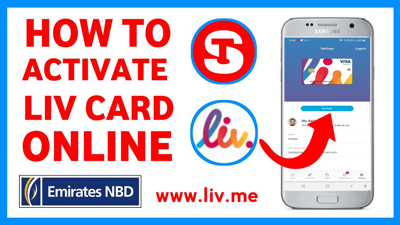 How To Activate Liv Card On App | Liv Card Activation - YouTube