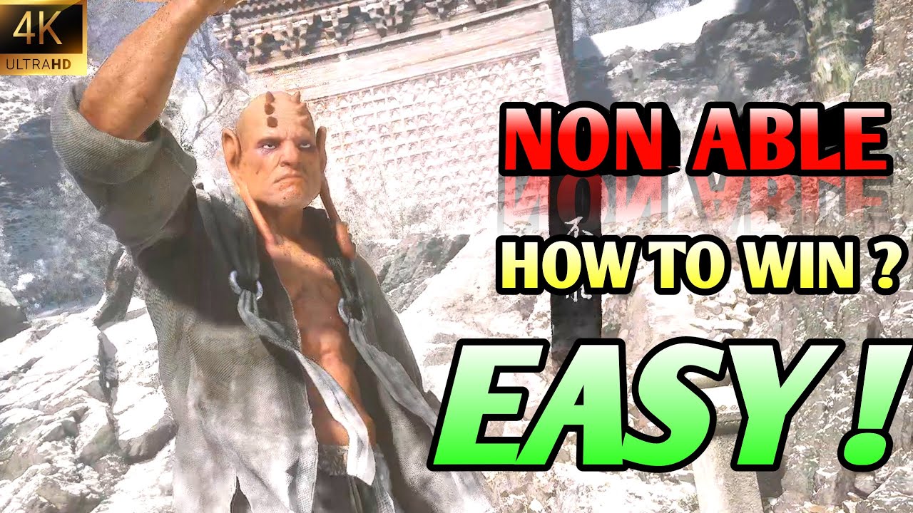 BLACK MYTH WUKONG | NON ABLE MINI BOSS | HOW TO WIN | 4K GAMEPLAY | RX ...