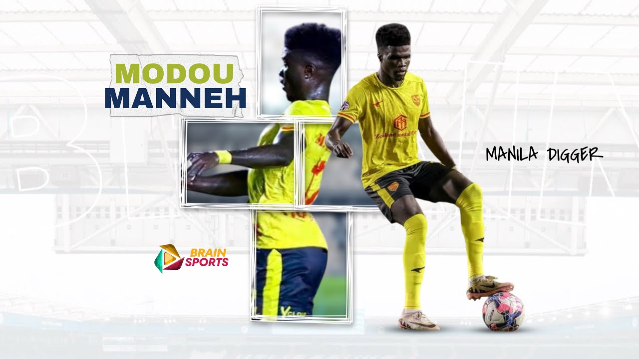 Modou Manneh • Box-to-Box • Manila Digger • Highlights • Part 2 - YouTube