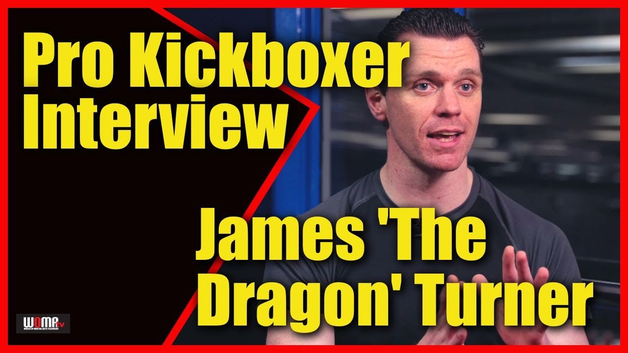 Pro Kickboxer James "The Dragon" Turner Interview - YouTube