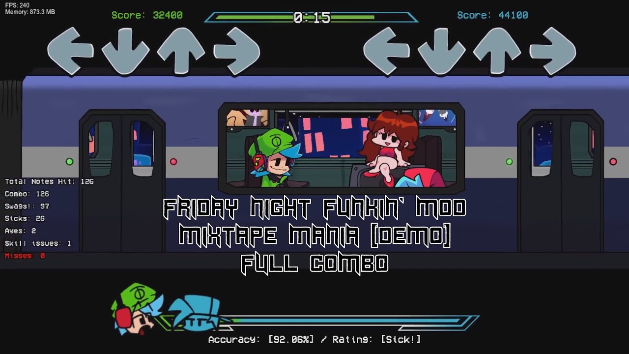 [FC | Friday Night Funkin' Mod] -MIXTAPE MANIA[DEMO] (Full Week) - YouTube