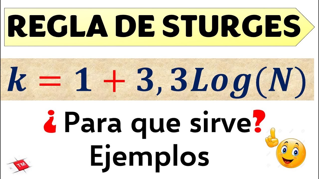 REGLA DE STURGES // ¿PARA QUÉ SIRVE? - YouTube