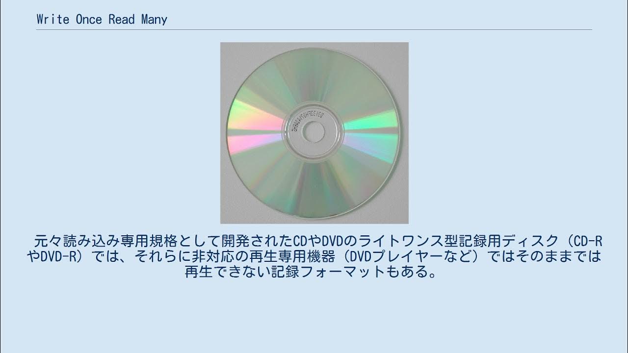 Write Once Read Many - YouTube