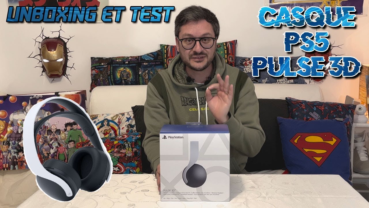 Unboxing Installation Et Test Du Casque Playstation 5 Pulse 3d