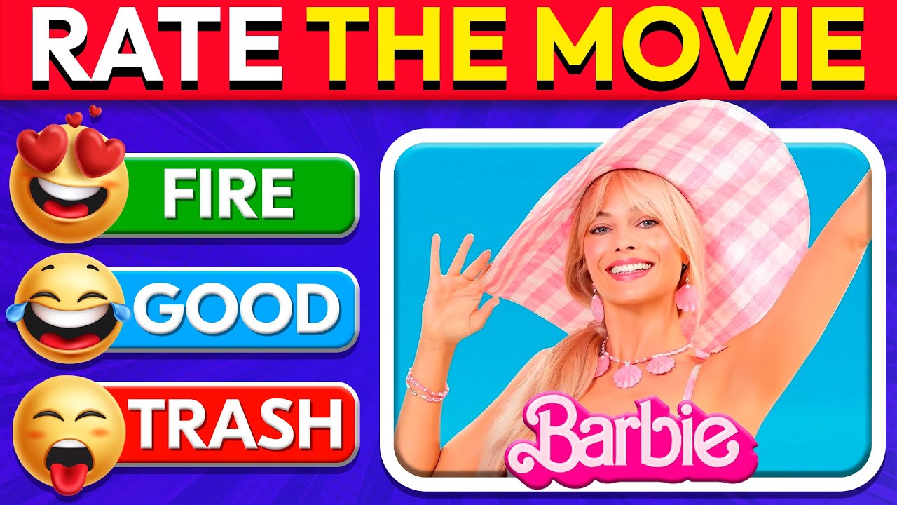 Rate the Movie 🎥🎬 Popular Movie Tier list Challenge | Movie Quiz - YouTube