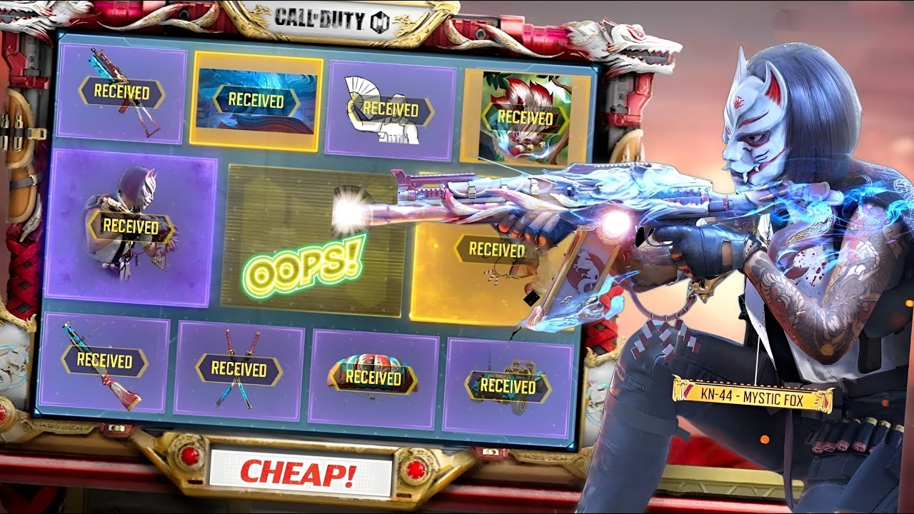 BUYING FULL ZERO DAY DRAW! KN-44 MYSTIC FOX + KITSUNE KYUBI | LEGENDARY ...