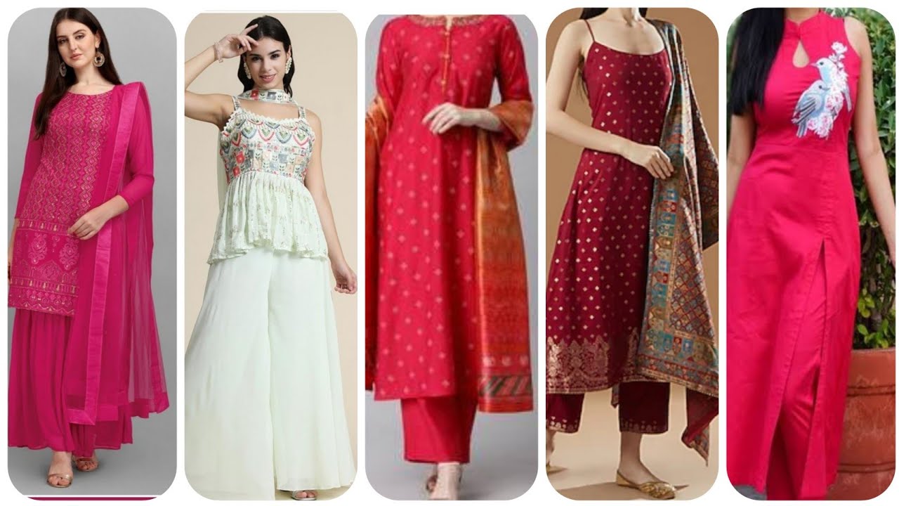 beautiful Indian dress for Festivals - YouTube