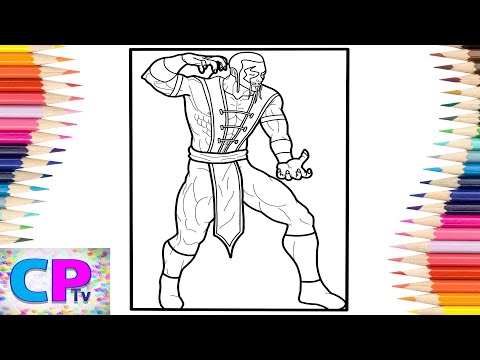 Mortal Kombat 11 Coloring Pages