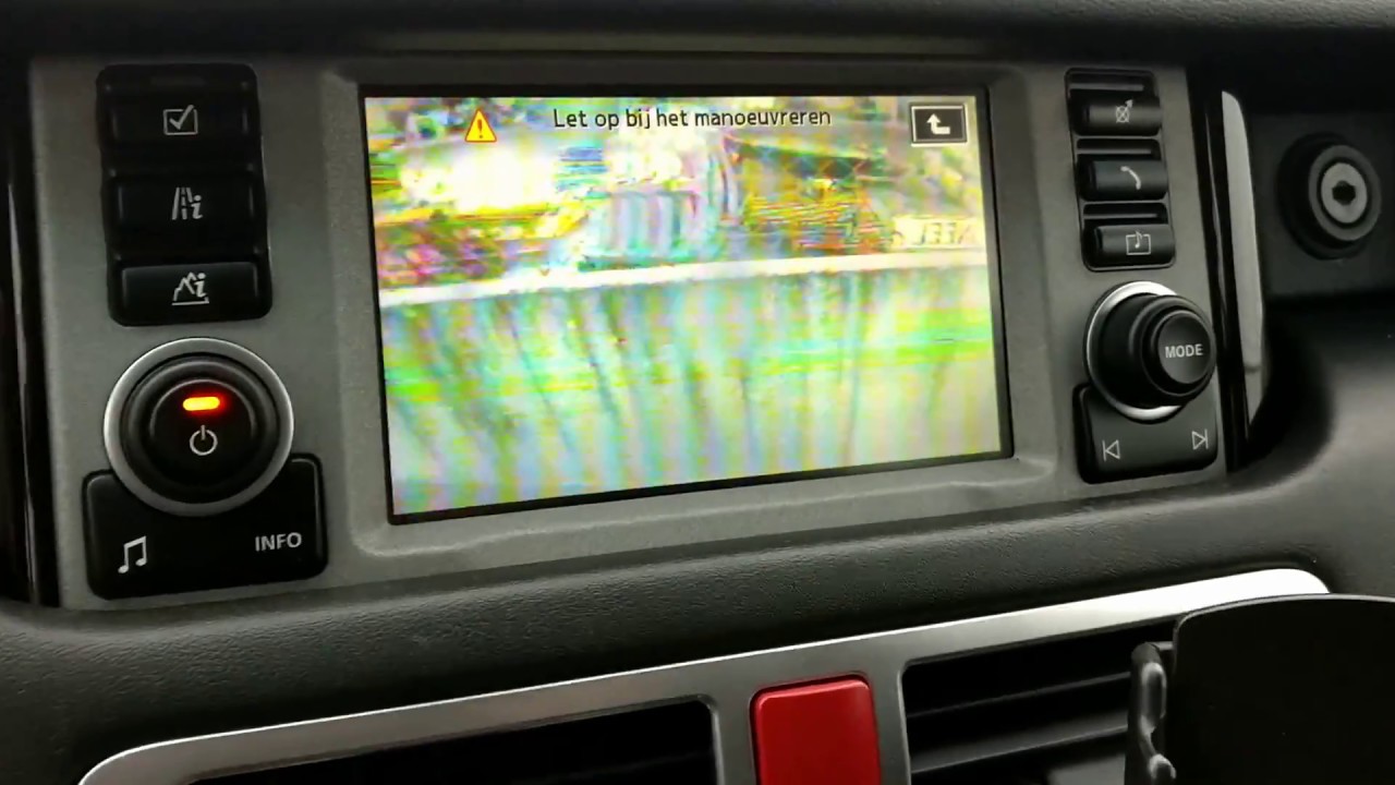 Range Rover L322 2006 Rearview camera problems - YouTube