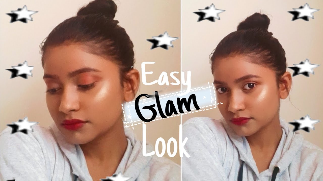 Simple and Easy Glam Makeup Look (affordable) || Apex Beauty - YouTube